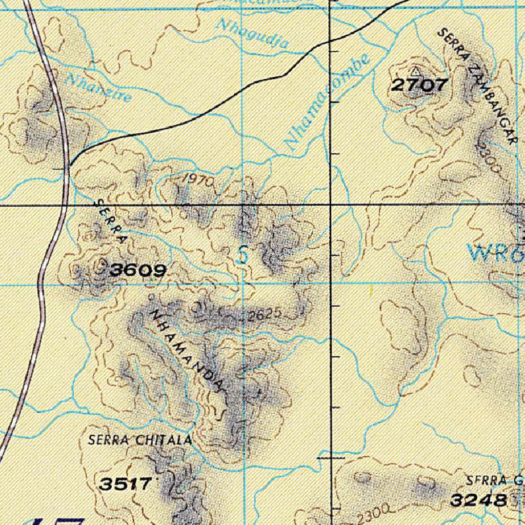 Mungari, Mozambique; Rhodesia - se-36-7 Map by Avenza Systems Inc ...