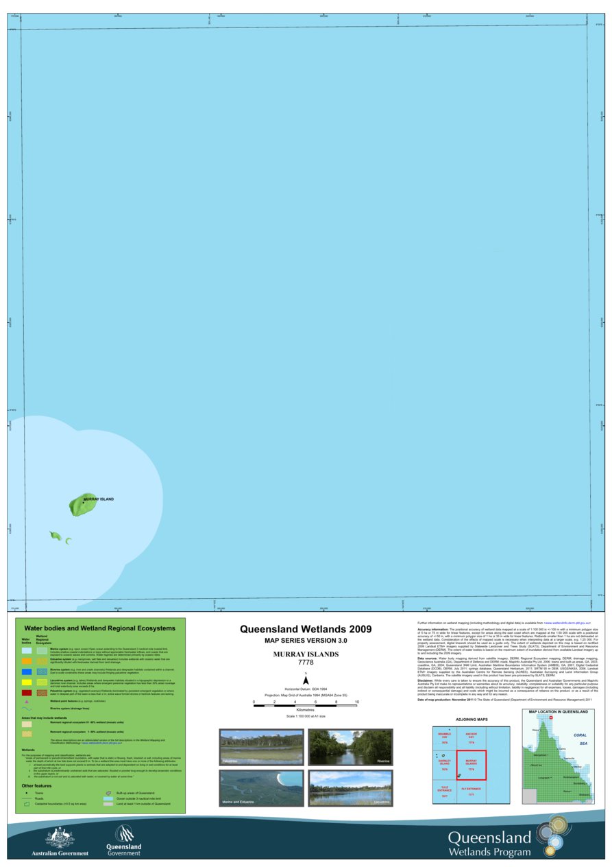 Murray Islands Map by Avenza Systems Inc. | Avenza Maps