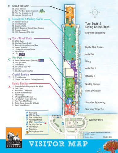 Navy Pier, Chicago Map by Avenza Systems Inc. | Avenza Maps