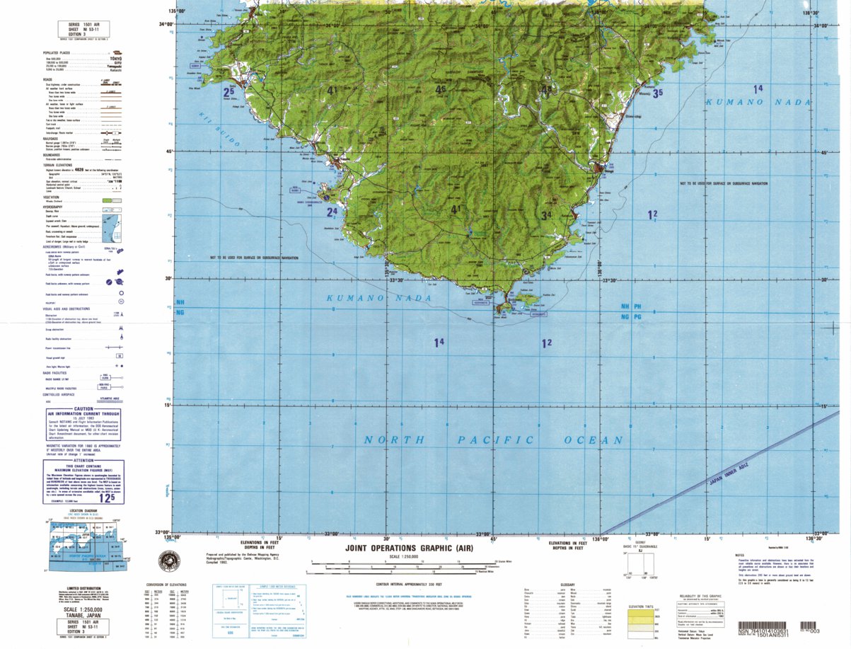 NI-53-11 Tanabe, Japan Map by Avenza Systems Inc. | Avenza Maps