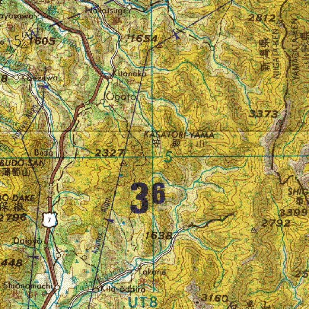 NJ-54-6 Sendai, Japan Map by Avenza Systems Inc. | Avenza Maps