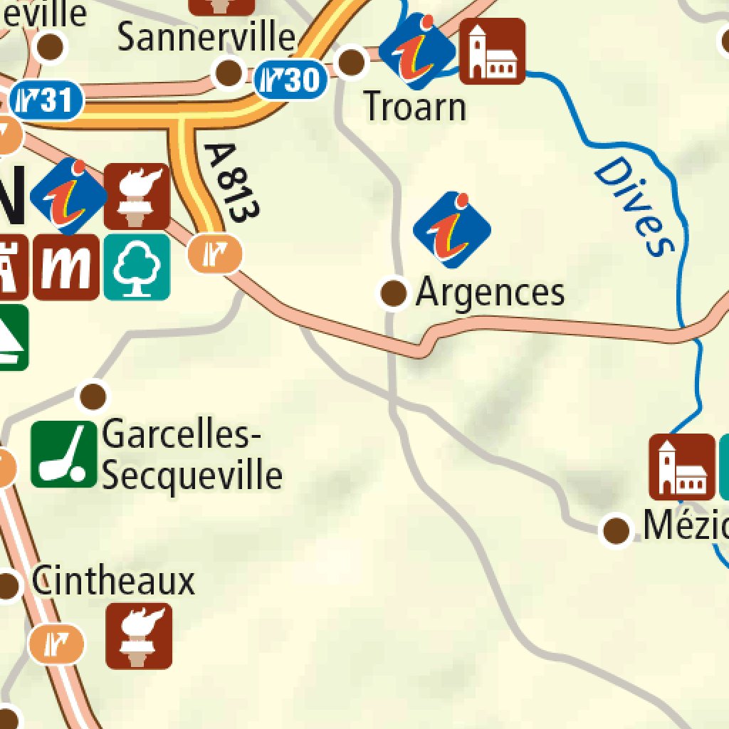 Normandy Tourist Map by Avenza Systems Inc. | Avenza Maps