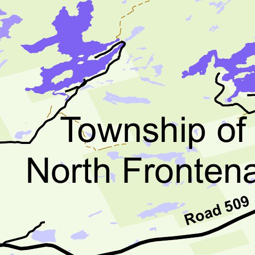 North Frontenac Park Lands Road Permit Map by Avenza Systems Inc ...
