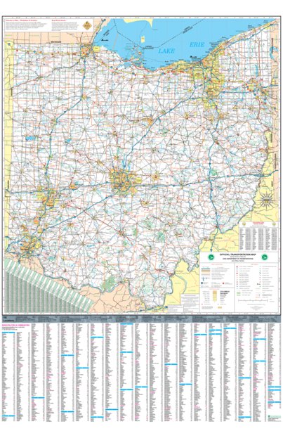 Ohio Highways Map by Avenza Systems Inc. | Avenza Maps
