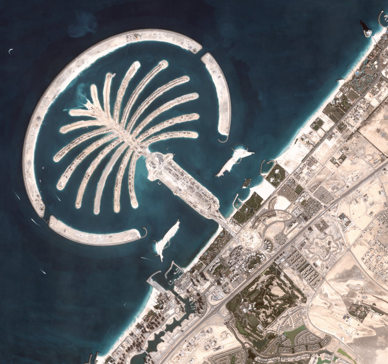 Palm Island, Dubai, UAE Map by Avenza Systems Inc. | Avenza Maps