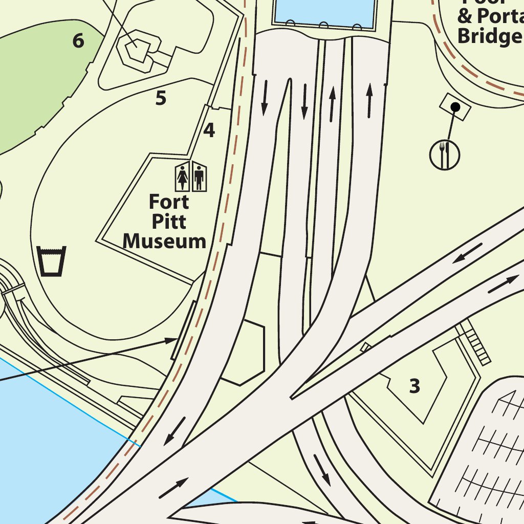 Point State Park Map by Avenza Systems Inc. | Avenza Maps