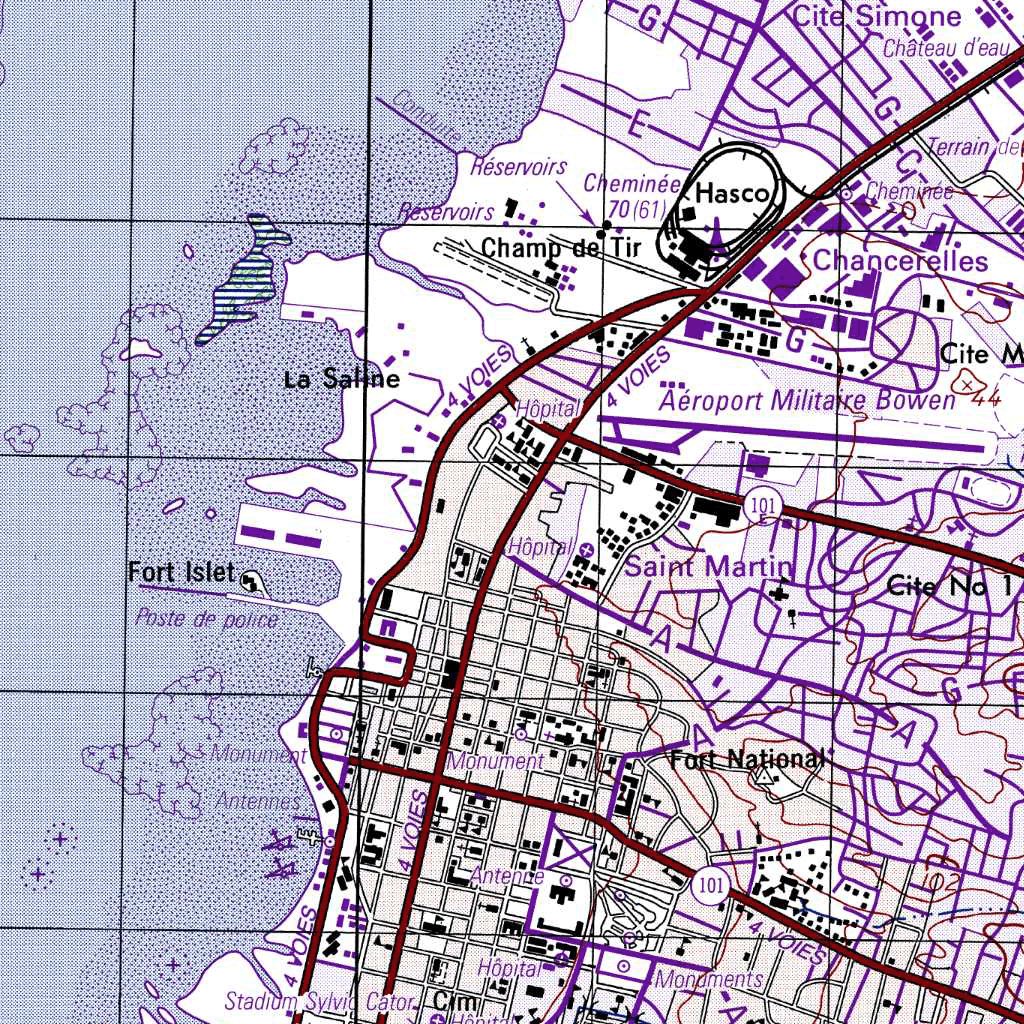 Port-Au-Prince, Haiti - 5771-IV Map by Avenza Systems Inc. | Avenza Maps