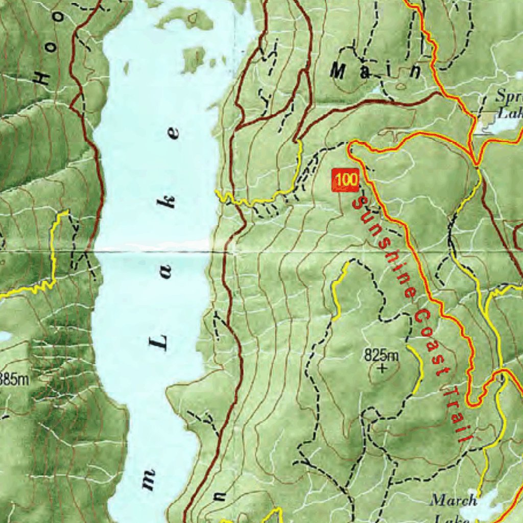 Powell River Rec Map by Avenza Systems Inc. | Avenza Maps
