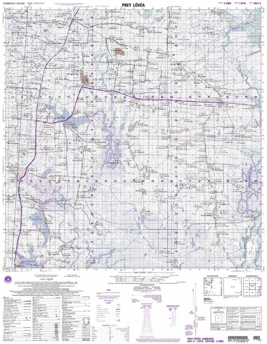 Prey Lôvéa-Cambodia-5931ii Map by Avenza Systems Inc. | Avenza Maps