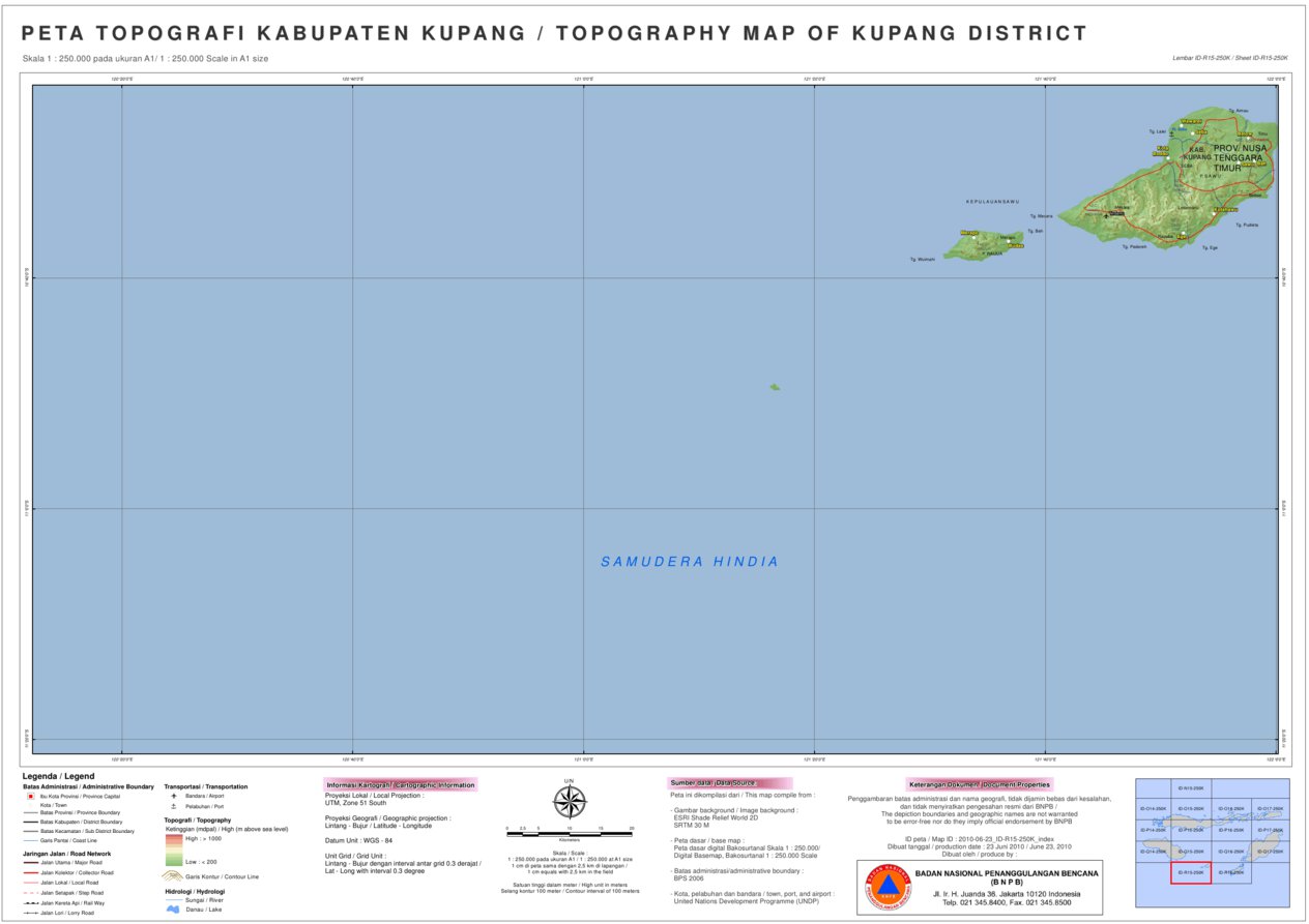 R15: Kupang District Map by Avenza Systems Inc. | Avenza Maps