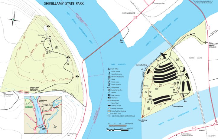 Shikellamy State Park Map by Avenza Systems Inc. | Avenza Maps