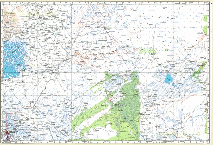Soviet Genshtab - d33-4--(1979) - Chad Map by Avenza Systems Inc ...