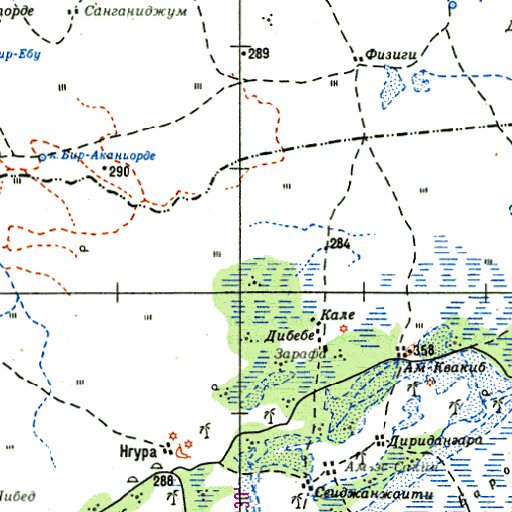 Soviet Genshtab - d33-4--(1979) - Chad Map by Avenza Systems Inc ...