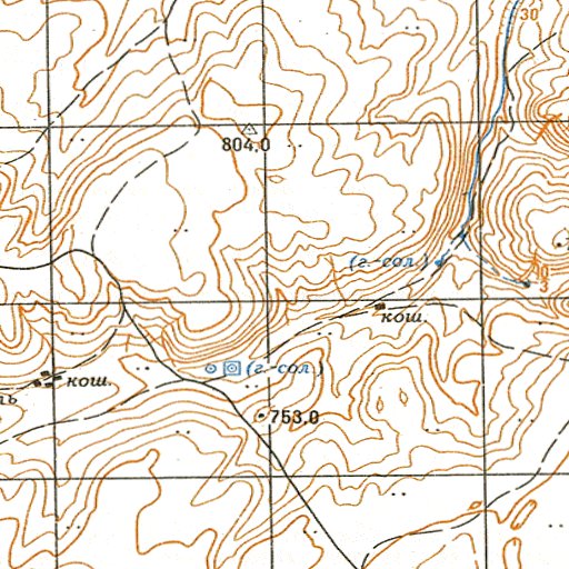 Soviet Genshtab - i41-016 - Turkmenistan Map by Avenza Systems Inc ...