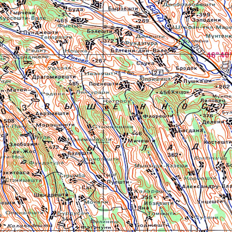 Soviet Genshtab - l35-2--(1980) - Ukraine Map by Avenza Systems Inc ...