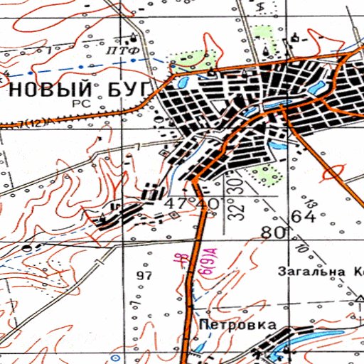Soviet Genshtab - l36-03--(1980) - Ukraine Map by Avenza Systems Inc ...