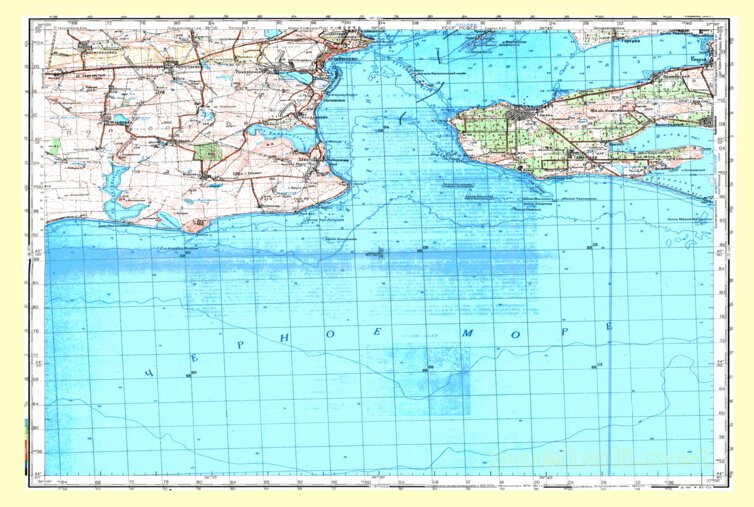 Soviet Genshtab - l37-25--(1982) - Ukraine Map by Avenza Systems Inc ...