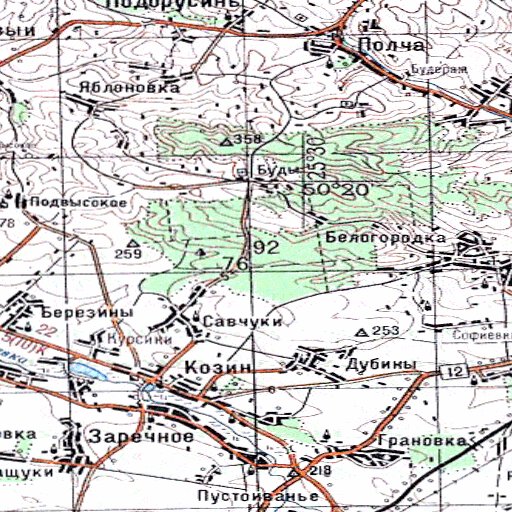 Soviet Genshtab - m35-14--(1980) - Ukraine Map by Avenza Systems Inc ...