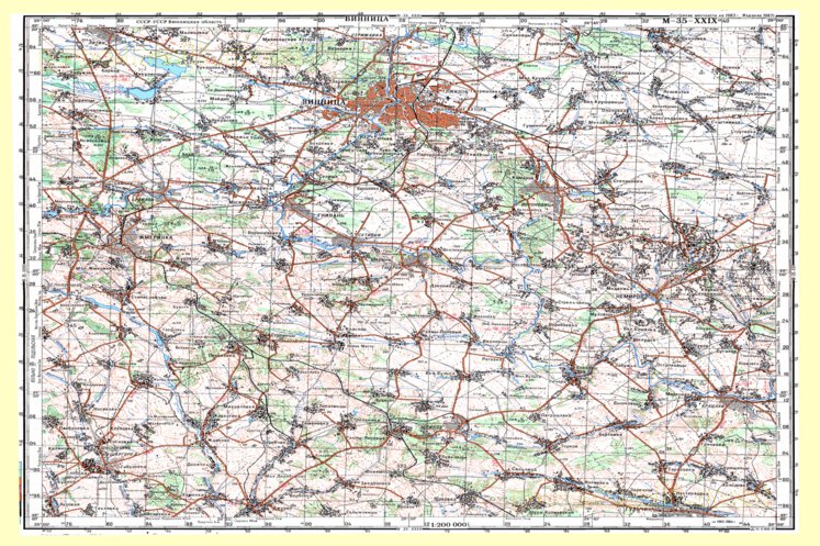 Soviet Genshtab - m35-29--(1983) - Ukraine Map by Avenza Systems Inc ...