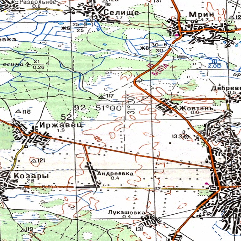 Soviet Genshtab - m36-08--(1980) - Ukraine Map by Avenza Systems Inc ...