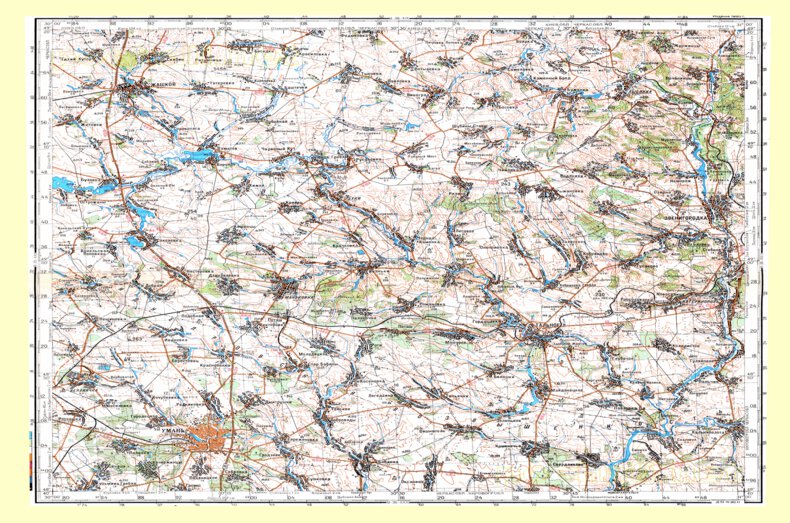 Soviet Genshtab - m36-25--(1980) - Ukraine Map by Avenza Systems Inc ...