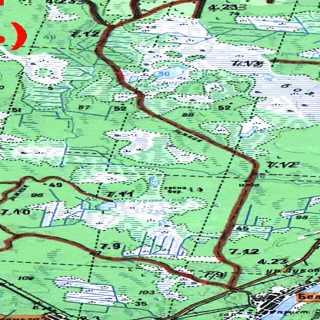 Soviet Genshtab Map - q38-133/134 - Russia by Avenza Systems Inc ...