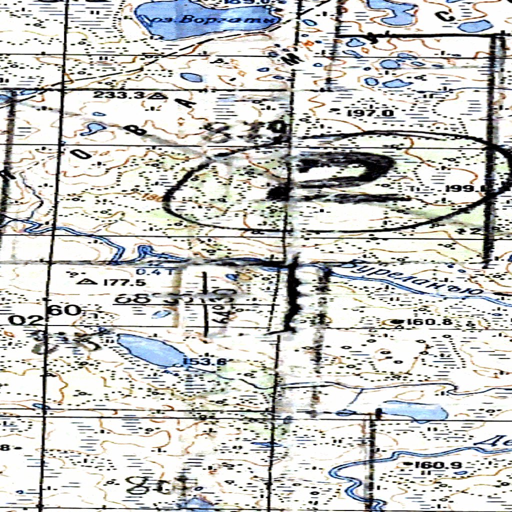 Soviet Genshtab Map - r41-129/130--(1963) - Russia by Avenza Systems ...