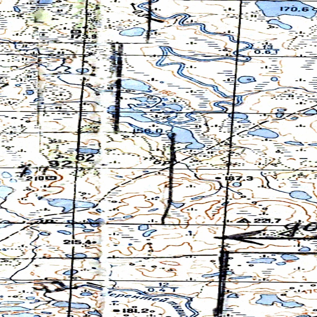 Soviet Genshtab Map - r41-129/130--(1963) - Russia by Avenza Systems ...