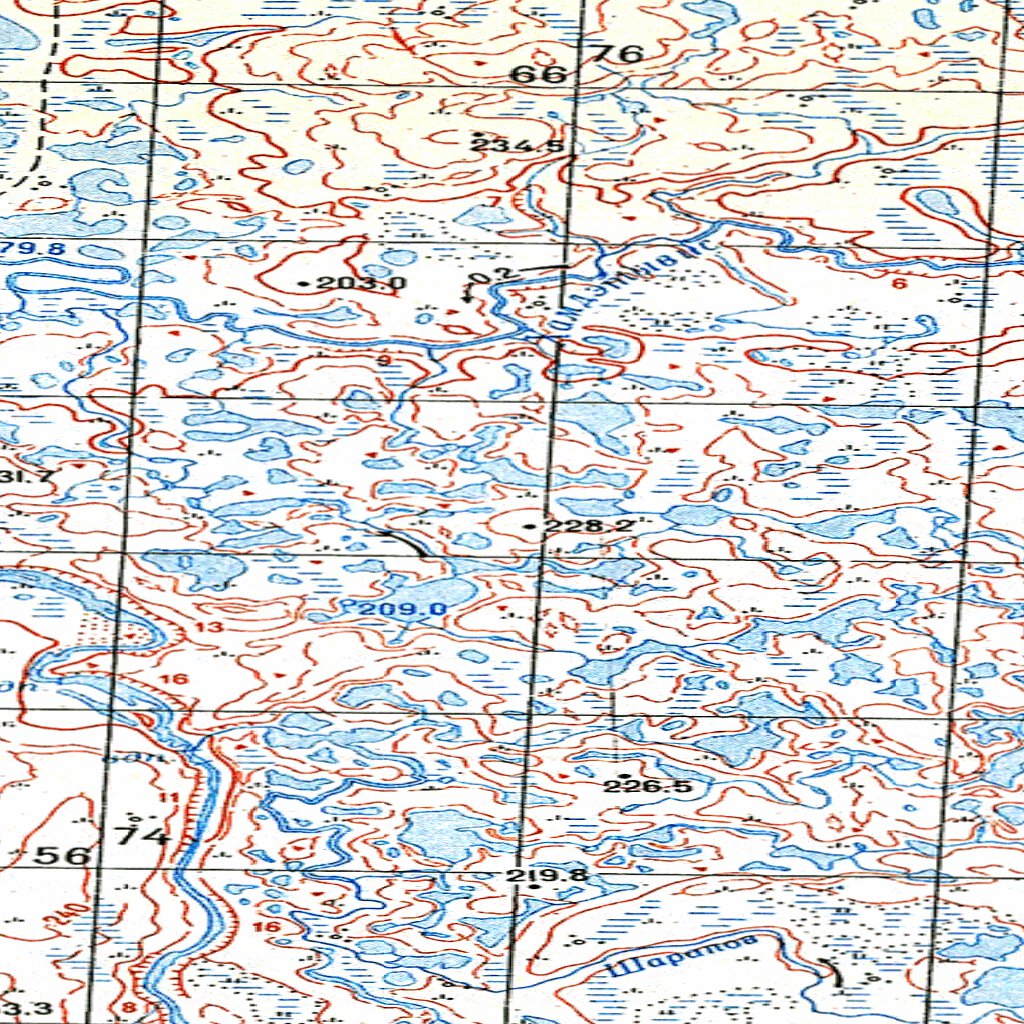 Soviet Genshtab Map - r41-141/142--(1963) - Russia by Avenza Systems ...