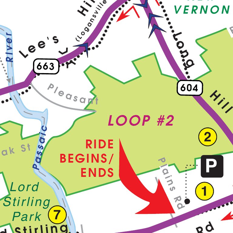 The Great Swamp Ride Map by Avenza Systems Inc. | Avenza Maps