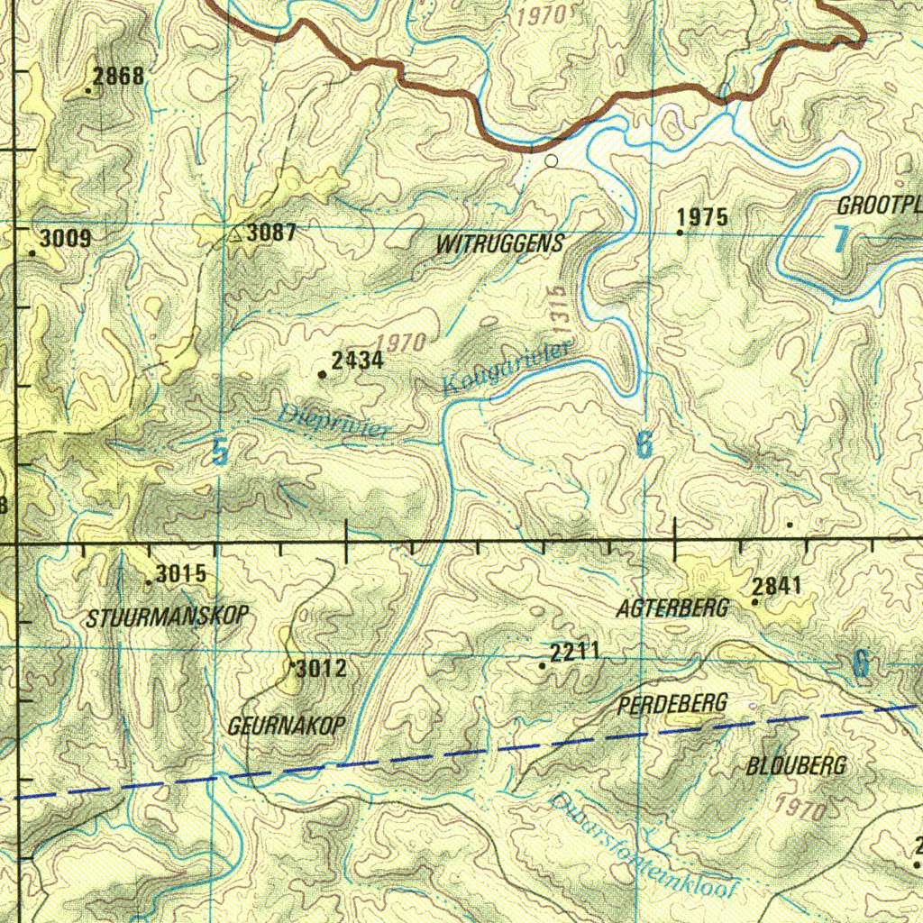 Uitenhage, South Africa - si-35-5 Map by Avenza Systems Inc. | Avenza Maps