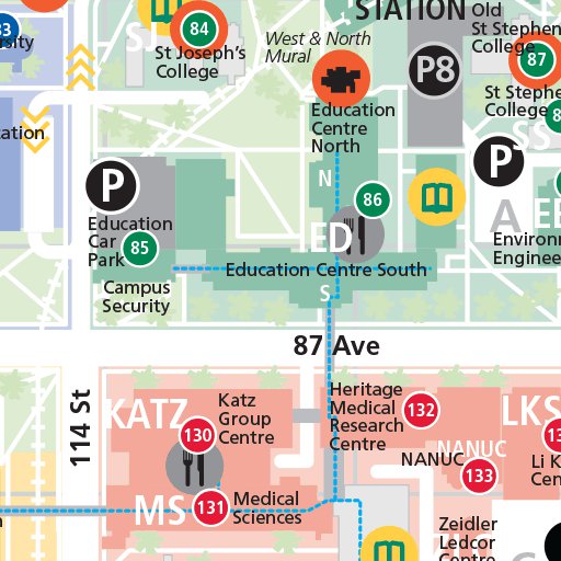 University of Alberta Campus Map by Avenza Systems Inc. | Avenza Maps