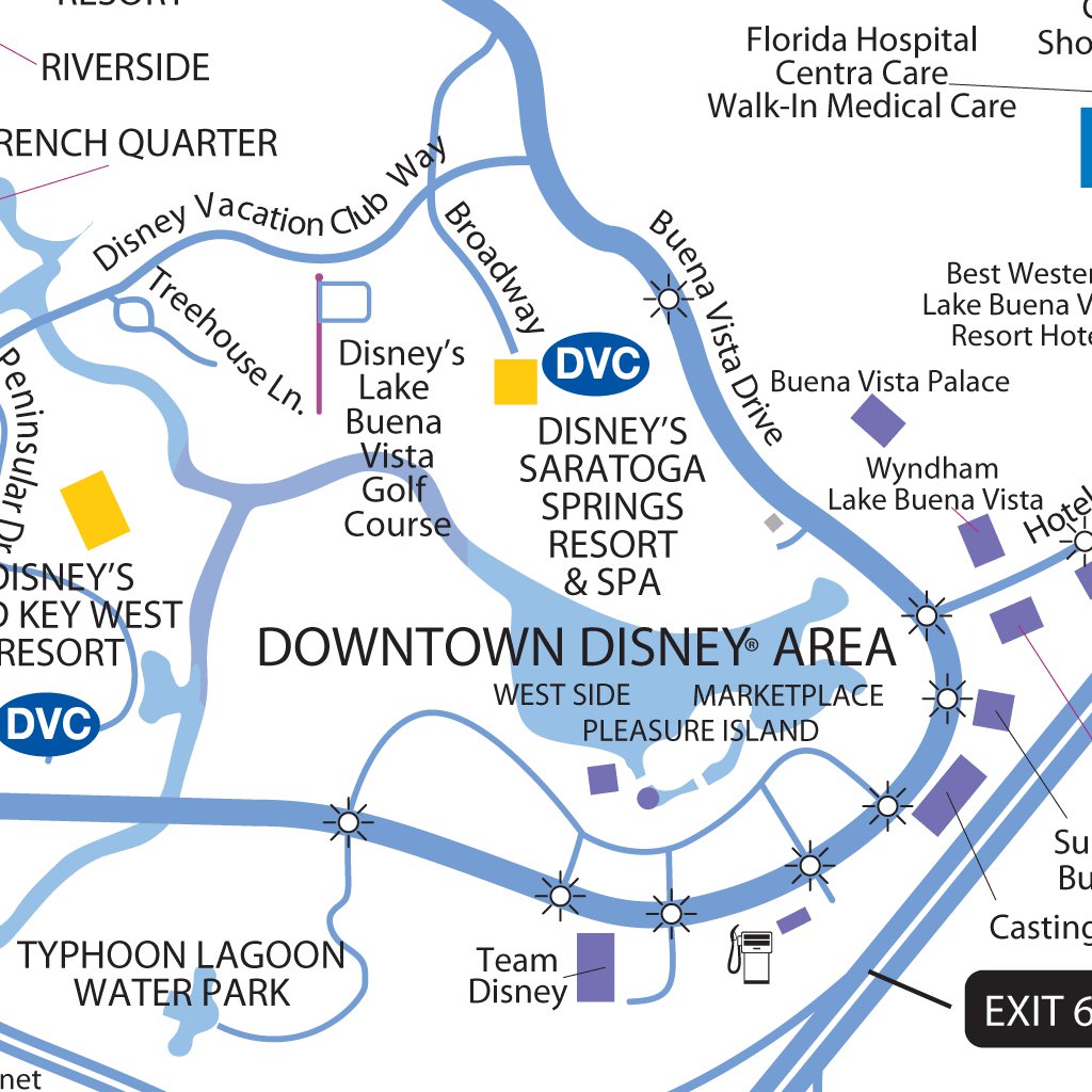 Walt Disney World, Florida Map by Avenza Systems Inc. | Avenza Maps