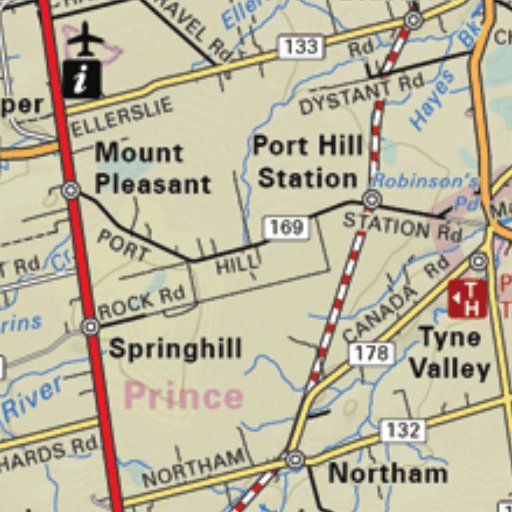 Map61 Summerside PEI - Nova Scotia Backroad Mapbook Map by Backroad ...