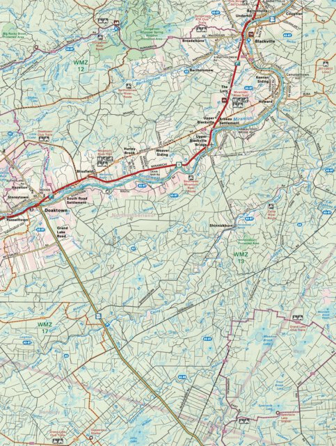 NBNB31 Doaktown - New Brunswick Topo Map by Backroad Mapbooks | Avenza Maps