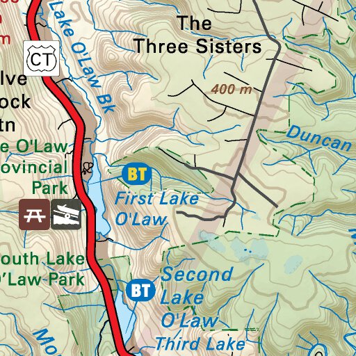 NSNS49 Baddeck - Nova Scotia Topo Map by Backroad Mapbooks | Avenza Maps