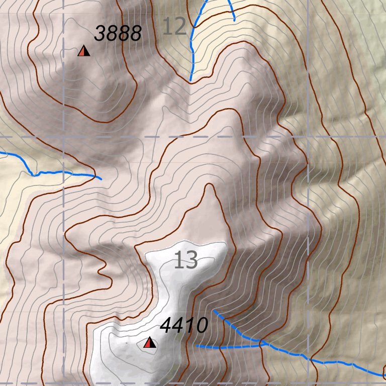Cooper Landing, Northern Kenai Peninsula, Alaska Map by ...