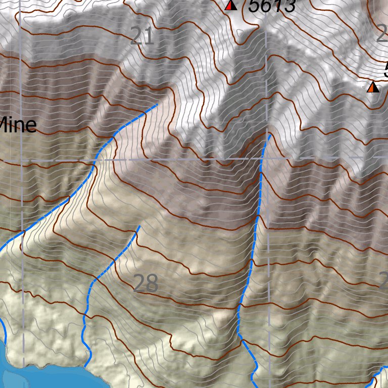 Moose Pass, Northern Kenai Peninsula, Alaska Map by BarnwellGeospatial ...