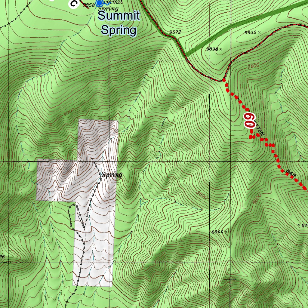 Capitan Wilderness Area Map by Bell Geographic | Avenza Maps