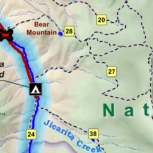 Santa Barbara River, New Mexico Map by Bell Geographic | Avenza Maps