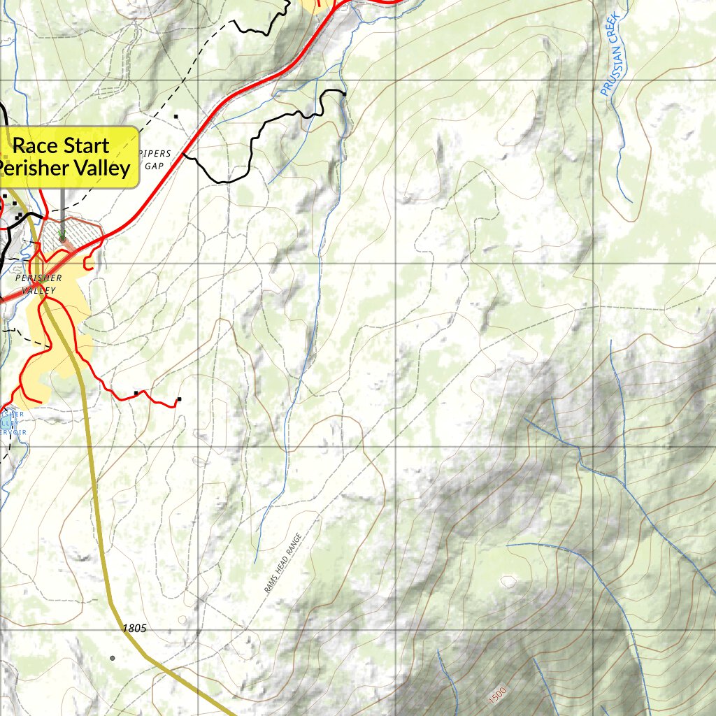 Ultra-Trail Kosciuszcko 100km 2022 Map by Bender Maps | Avenza Maps