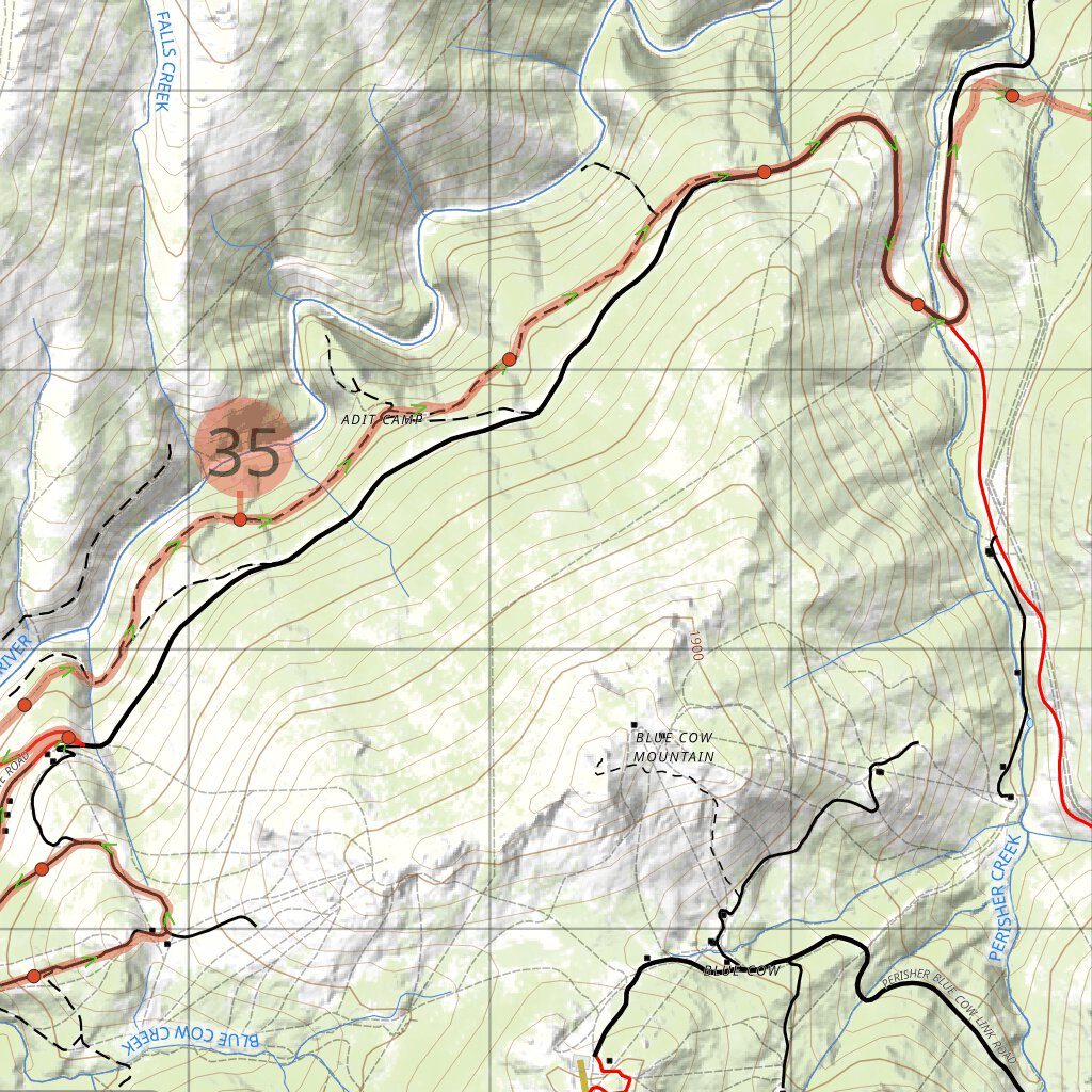Ultra-Trail Kosciuszcko 100km 2022 Map by Bender Maps | Avenza Maps