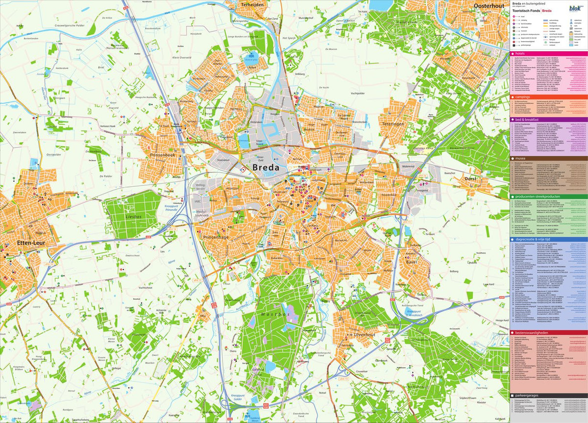 Breda-Kaart Map by Blokplan | Avenza Maps