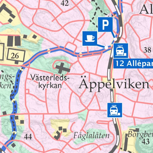Bryggarens runda Map by UtaGaKartor | Avenza Maps