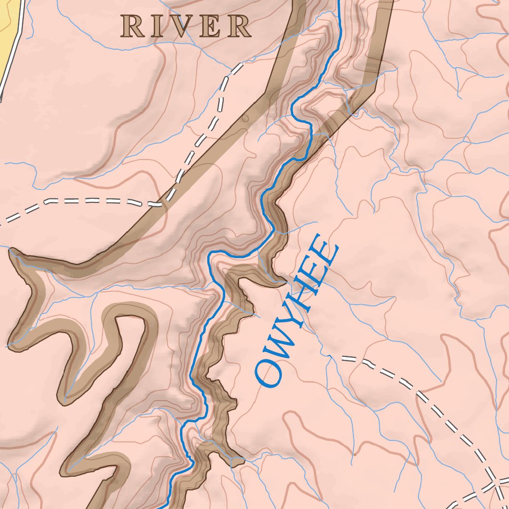 West Little Owyhee Wild and Scenic River Map by Bureau of Land ...