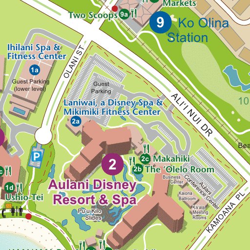 Ko Olina v6 Map by Buzz Maps | Avenza Maps