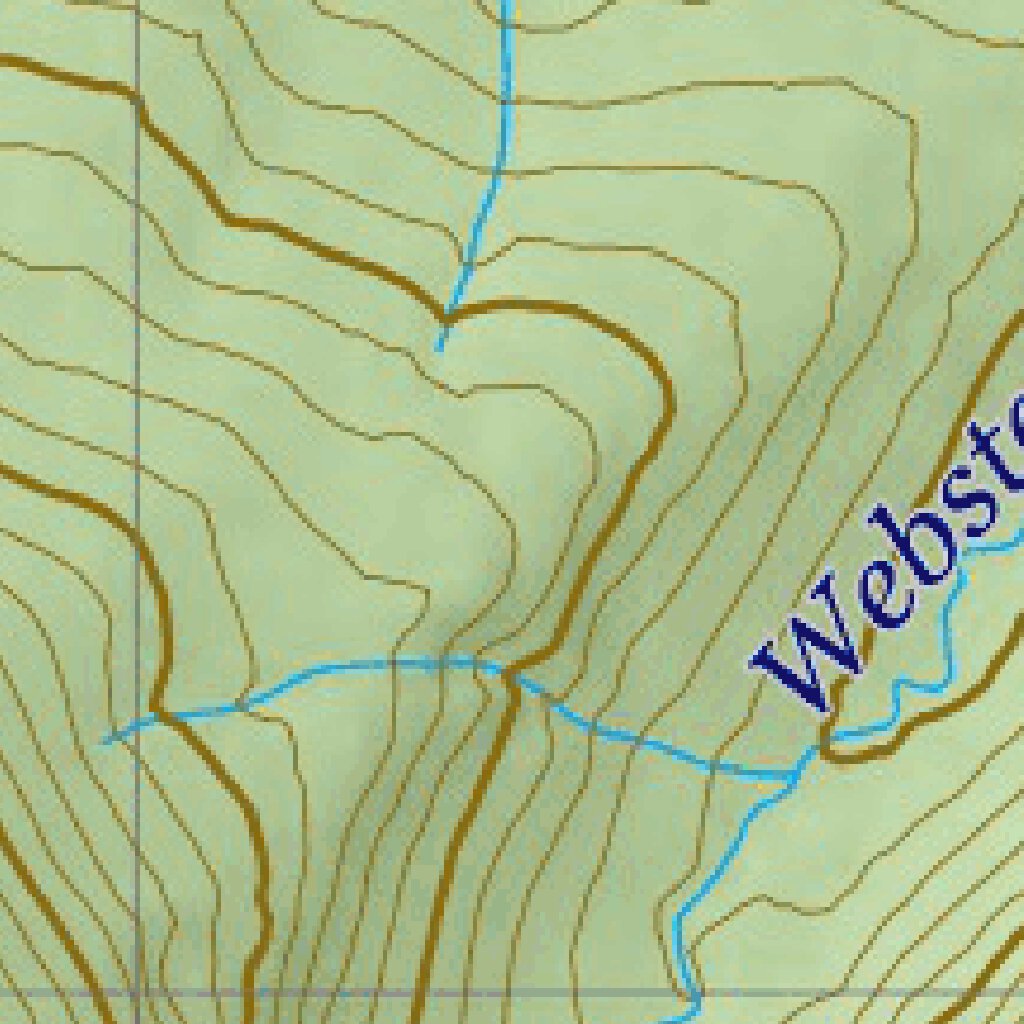 Hankin Plateau, Hunter Basin, Webster Lake Hiking Trails Map by BV ...