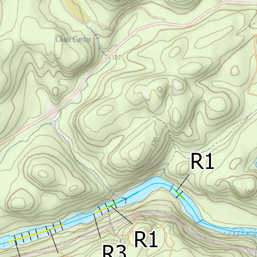 Rivière Aux Rochers Map by Canot Kayak Quebec | Avenza Maps