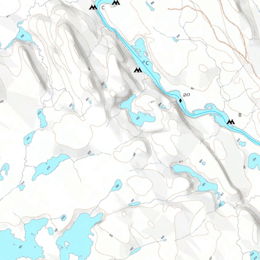 Rivière Chalifour Map by Canot Kayak Quebec | Avenza Maps
