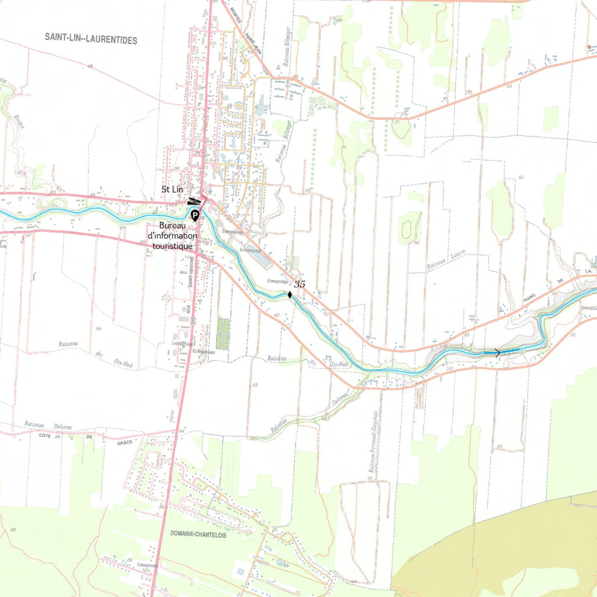 Rivière de l'Achigan Map by Canot Kayak Quebec | Avenza Maps